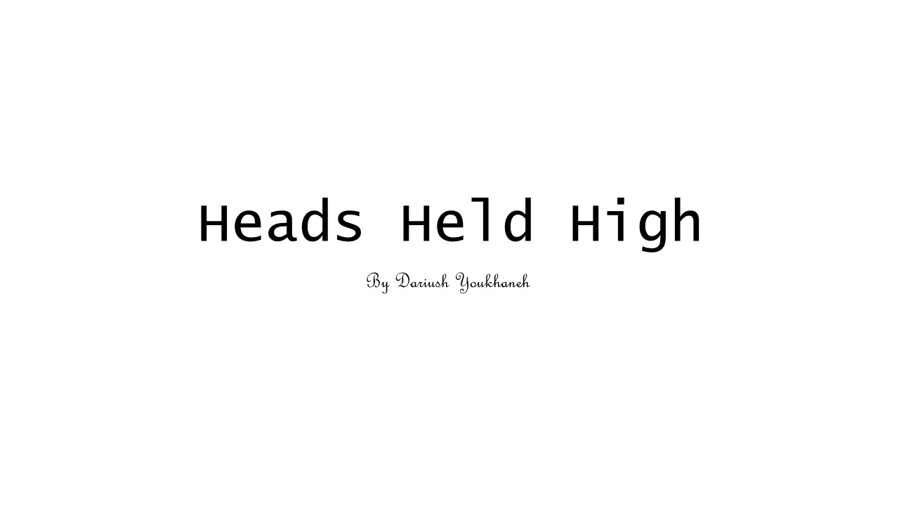 Heads Held High – You Are Awesome
